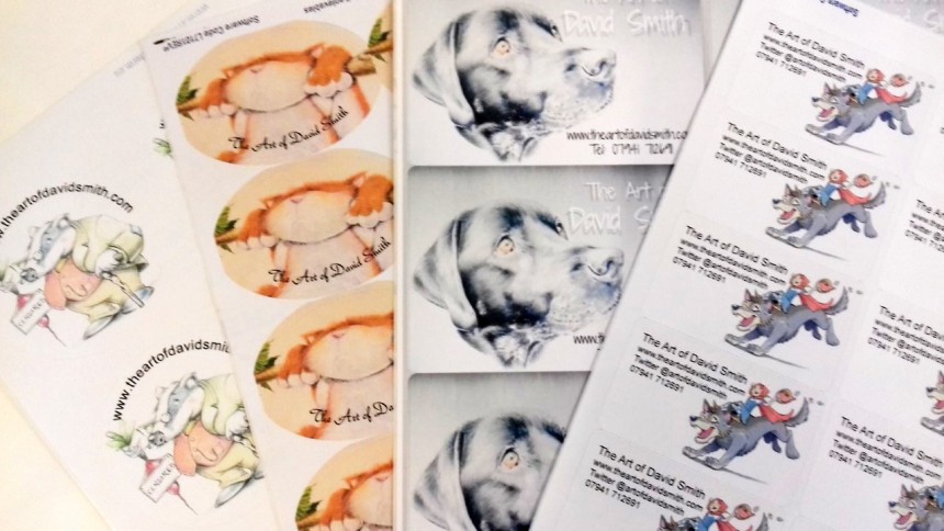 David Smith promotes Art with Design & Print | Avery