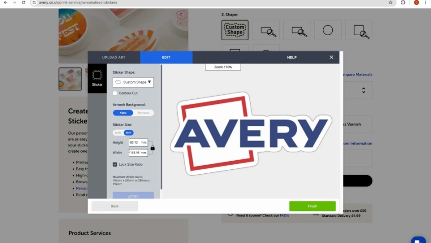 Personalised Stickers | Create Custom Stickers | Avery