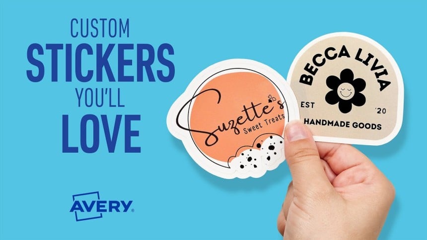 Personalised Stickers & Custom Sticker Printing | Avery
