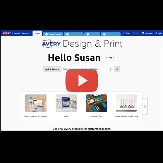 Avery Software Overview | Avery