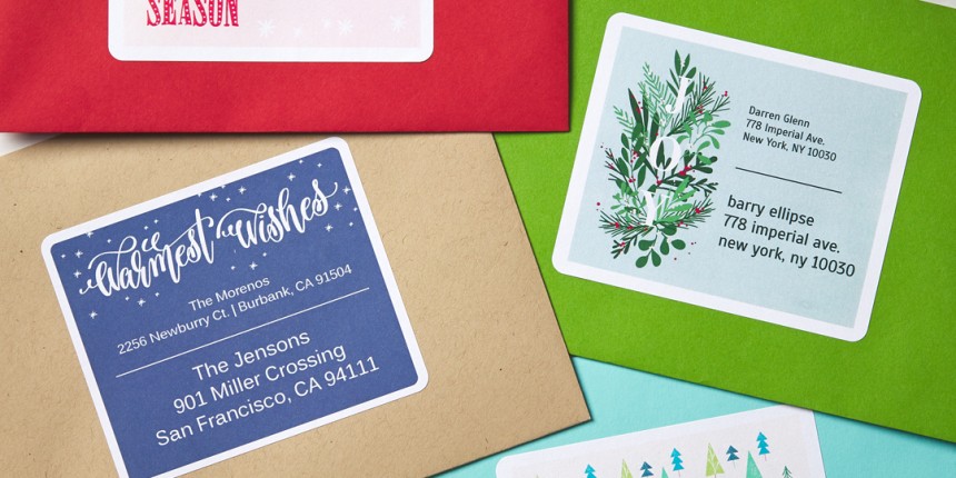 Personalised Christmas Labels & Stickers | Avery UK | Avery