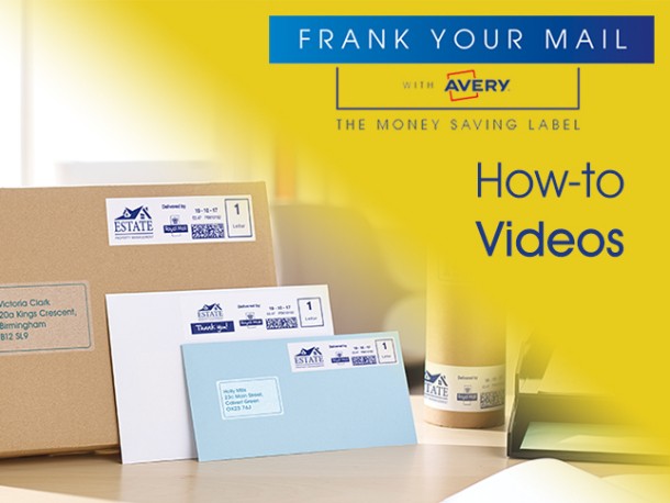 Franking Mailing Labels | Avery UK | Avery