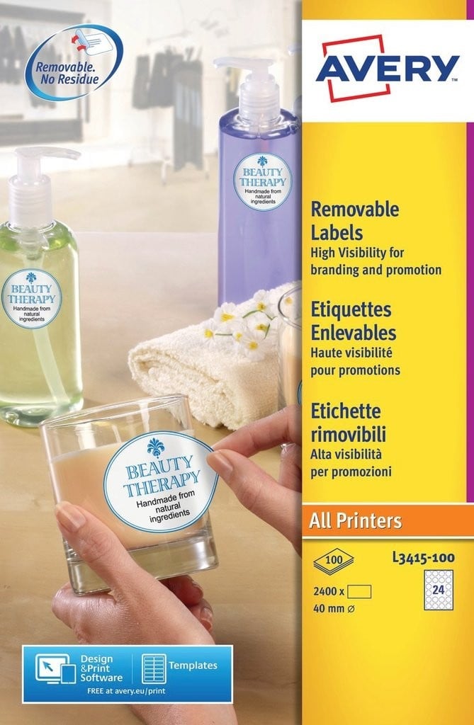 Round Product Labels | L3415-100 | Avery