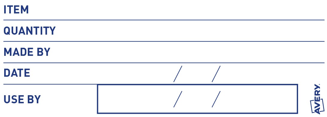 Food Traceability Labels | ETIHACCP | Avery