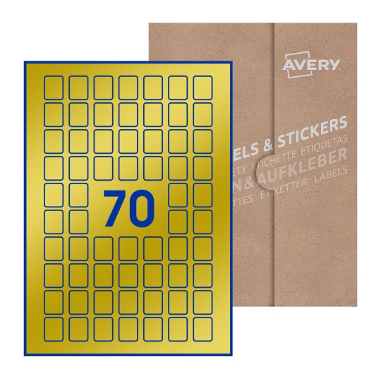 Gold Paper Labels | Avery