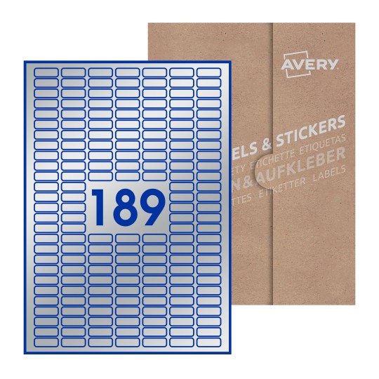 Silver Paper Labels | Avery