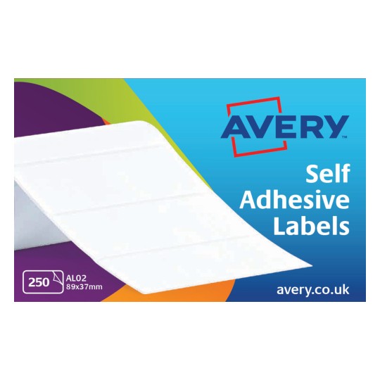 Dispenser, Writable Address Labels, Easy Application, 89 x 37 mm, White ...