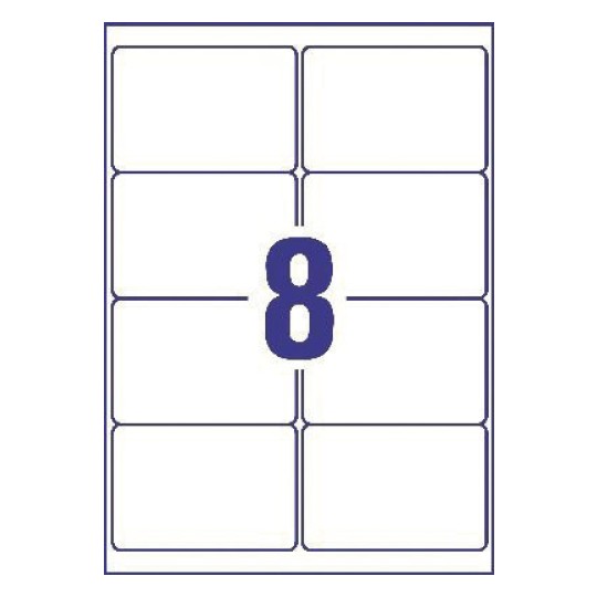 Parcel Labels, QuickDRY™, Inkjet Printable, 99.1 x 67.7 mm, White, 800 ...