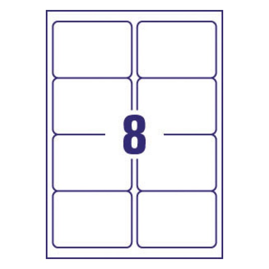Clear Parcel Labels, Virtually Invisible, Inkjet Printable, 99.1 x 67.7 ...