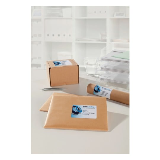 BlockOut™ Parcel Labels, JamFREE™, White, 199.6 x 289.1 mm, 100 Labels ...